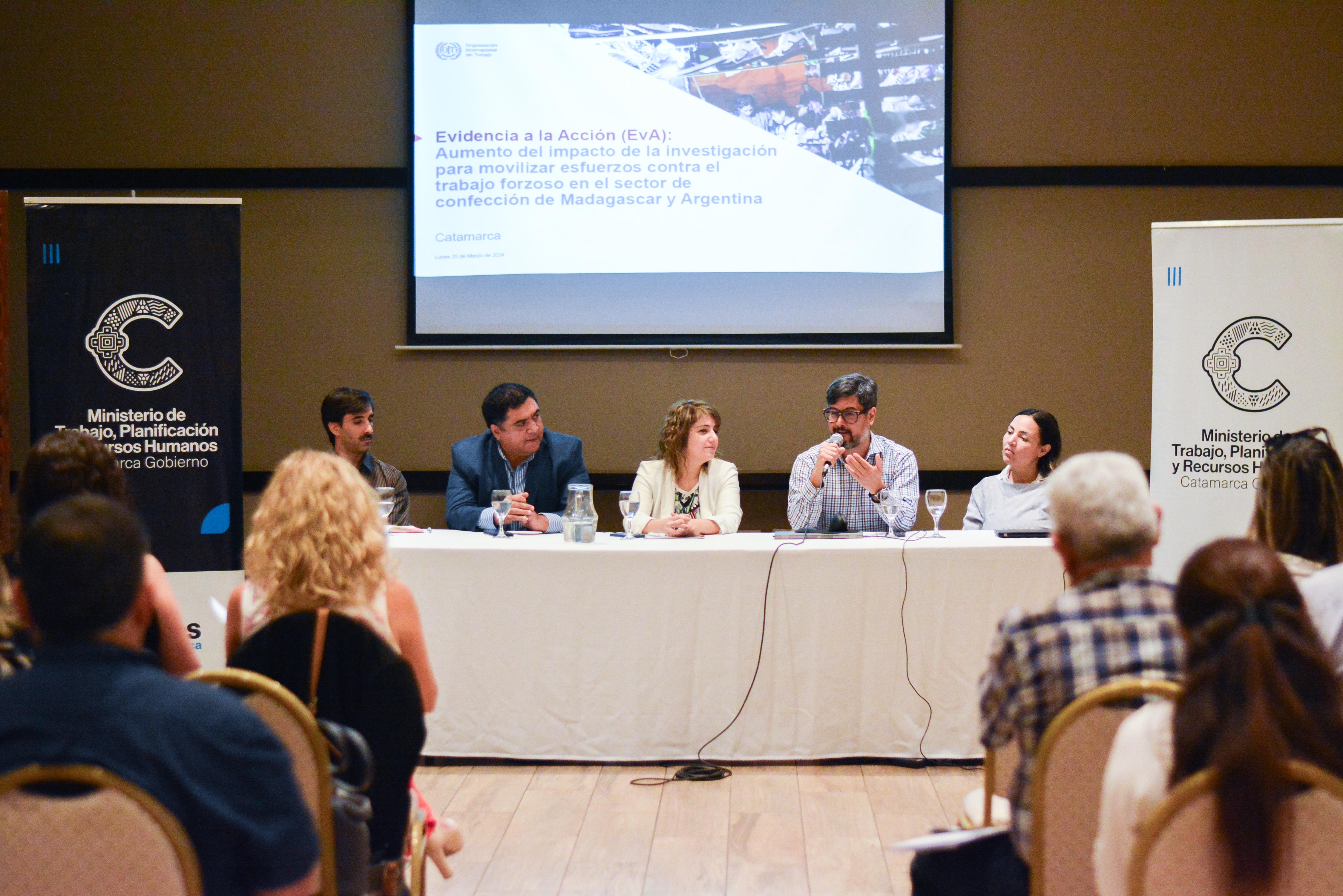 Presentación del Proyecto EvA de la Organización Internacional del Trabajo